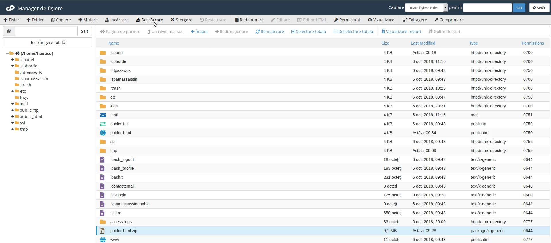 Manual WordPress migration | Hostico