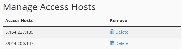 Remote MySQL Usage in cPanel | Hostico